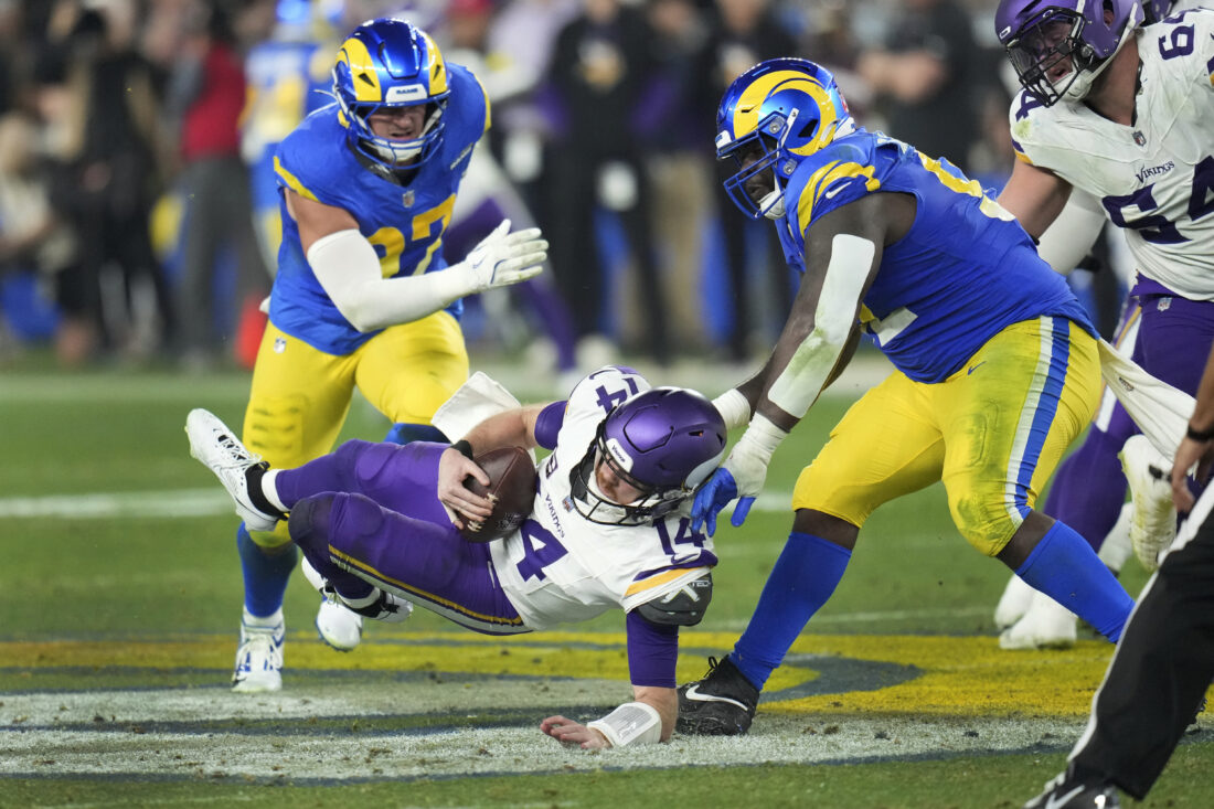 Rams overwhelm Vikings 27-9 in wild-card playoff game moved to Arizona ...